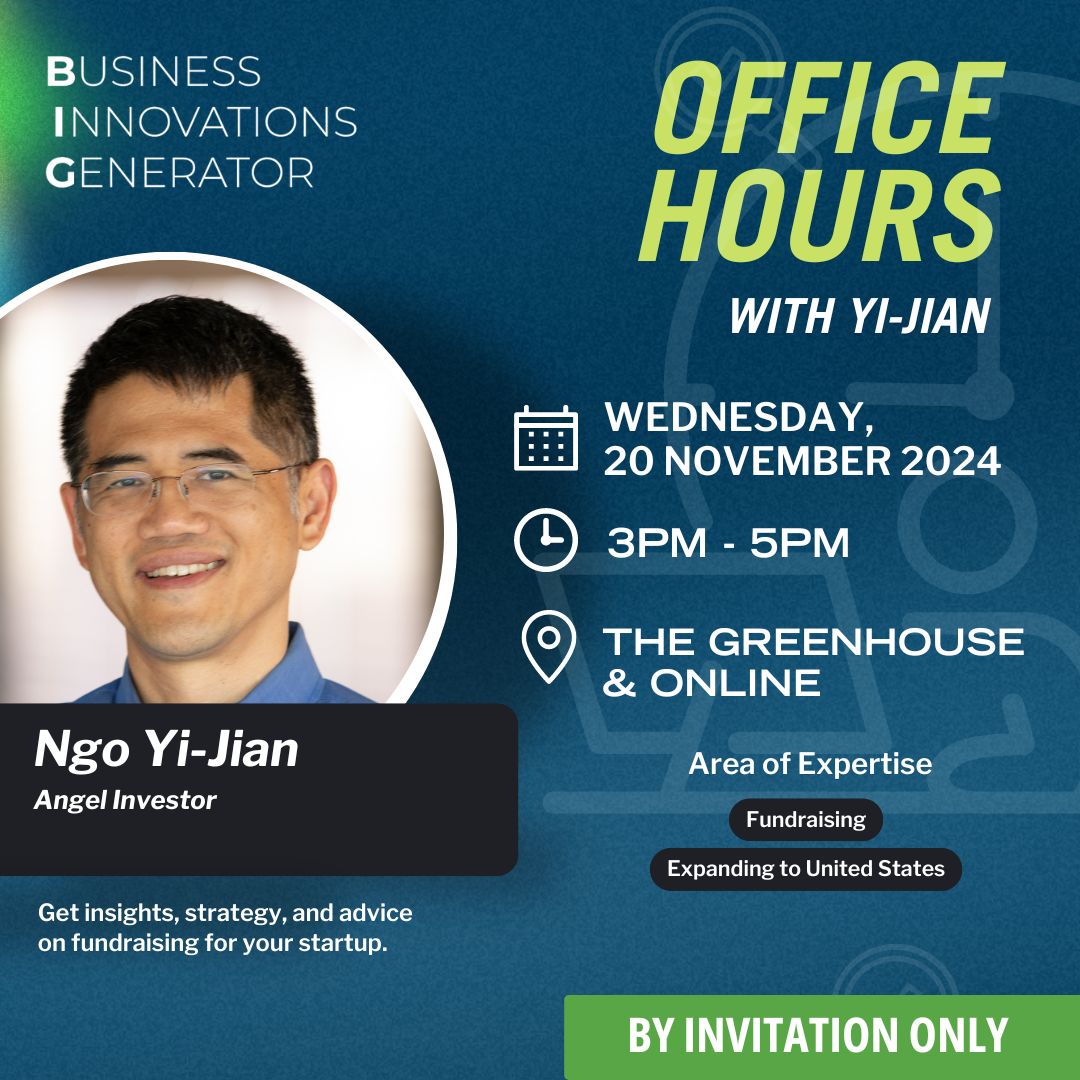 Greenhouse Past Events | Institute of Innovation & Entrepreneurship